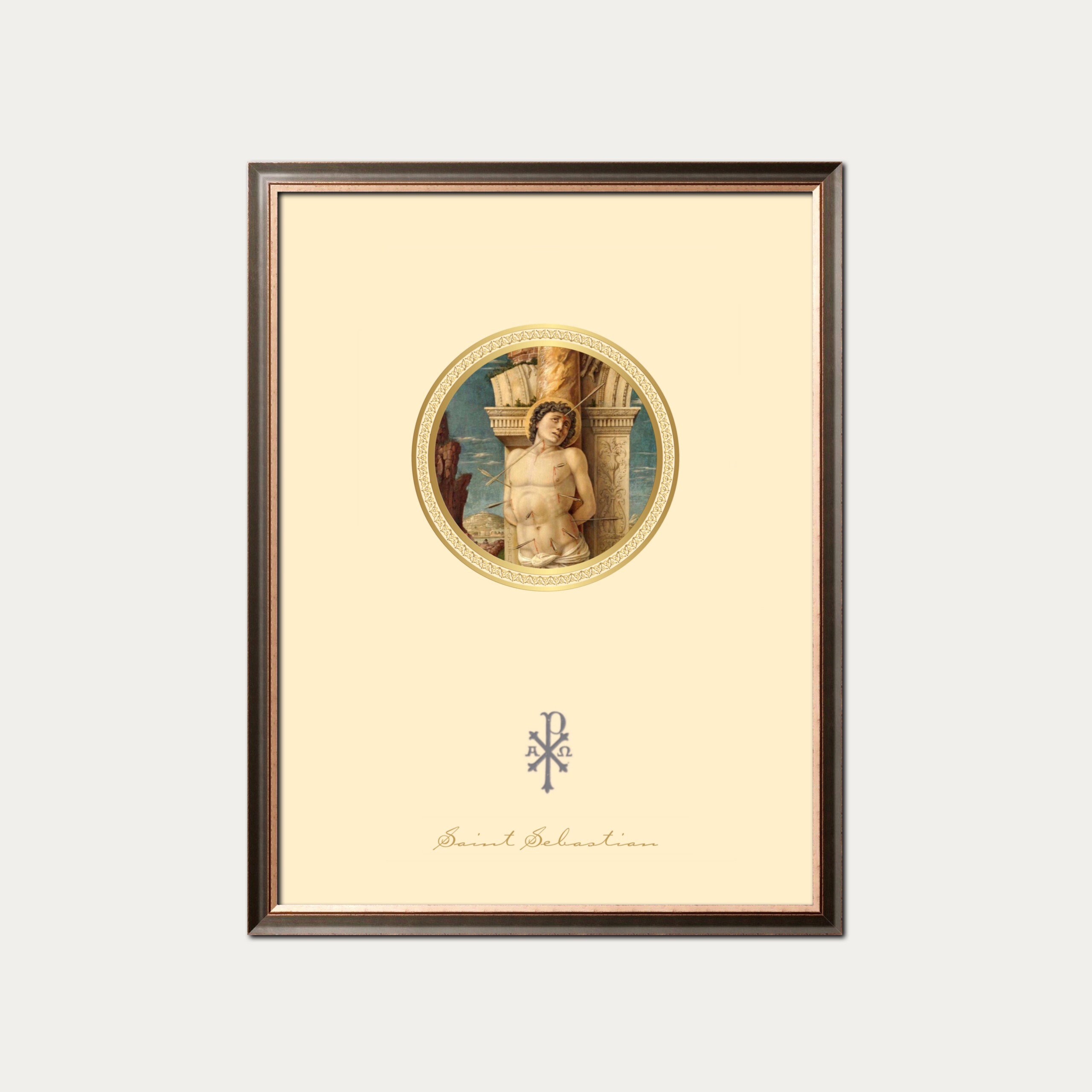 St. Sebastian Patron Saint of Athletes Christian Martyr Patron Saint of ...