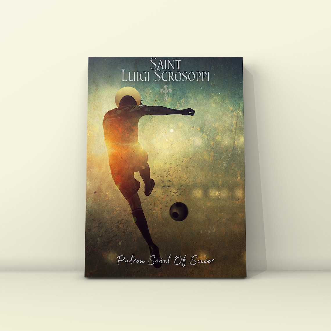 Patron Saint of Soccer Saint Luigi Scrosoppi Gift for Soccer | Etsy