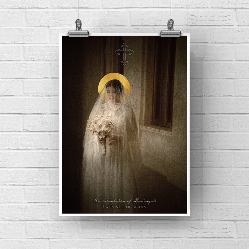 St. Isabella of Portugal Patron Saint of Brides Catholic - Etsy