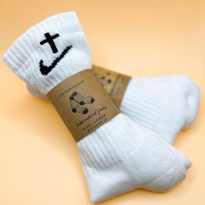 Christian Funny Socks - Etsy