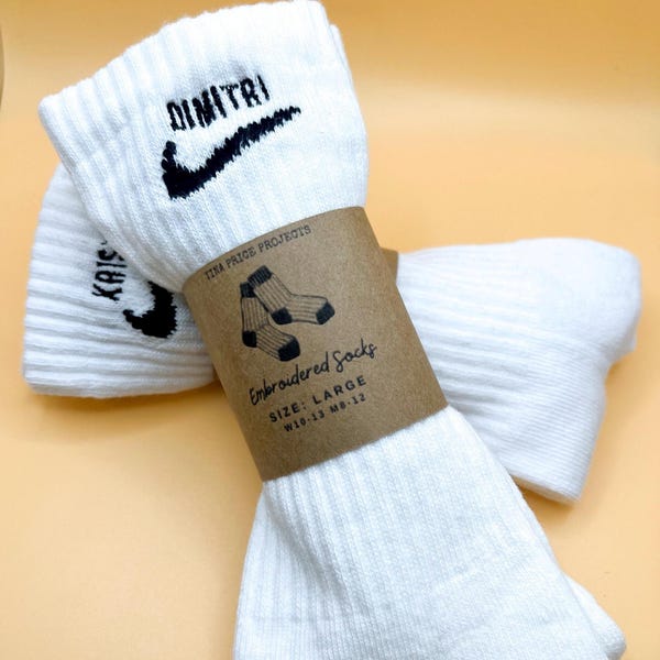 Custom Nike Socks - Etsy
