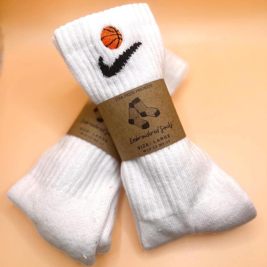 Custom Dri-fit Basketball Nike Socks – Embroidered Athletic Socks ...