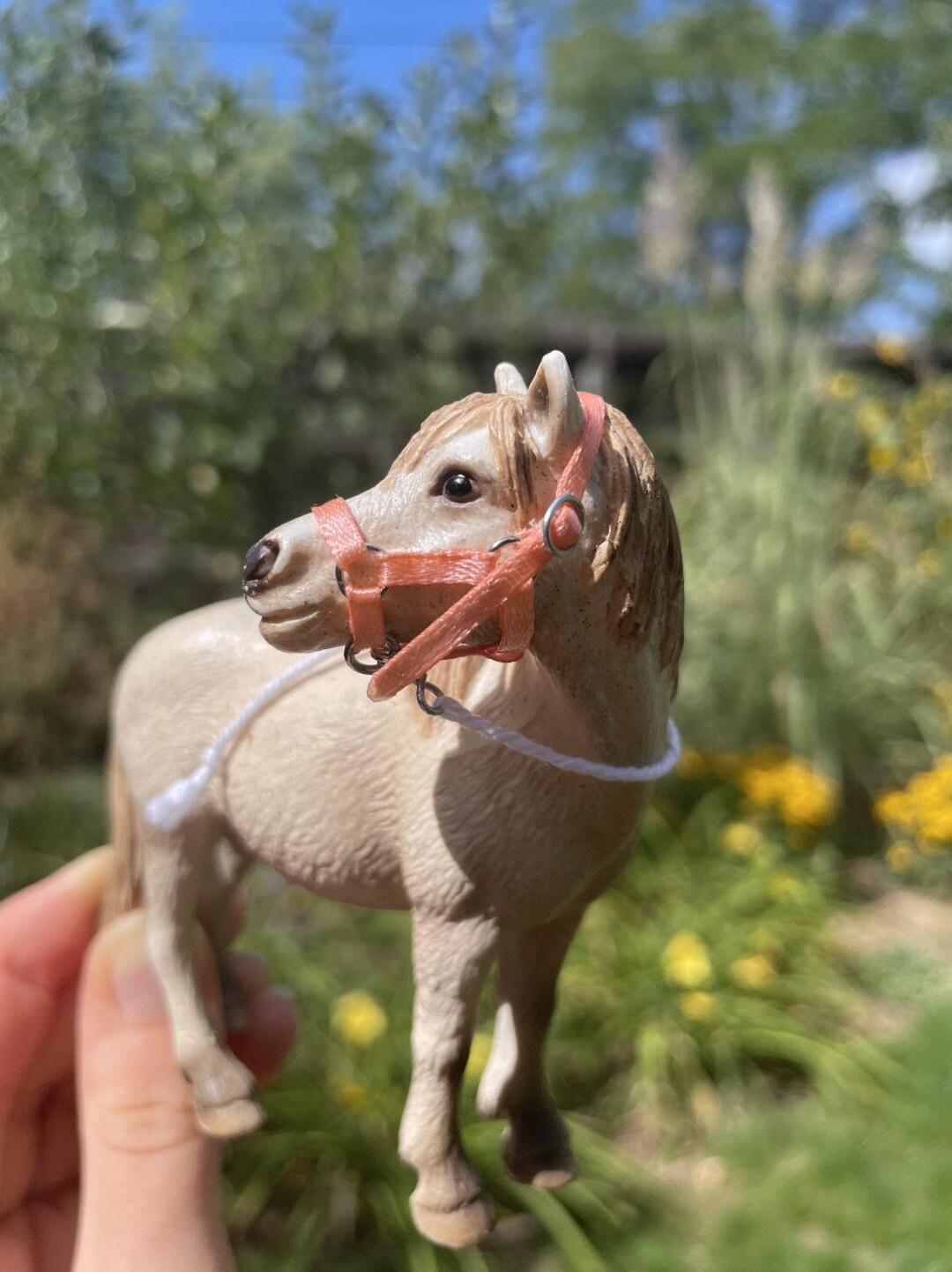 Schleich Horse Halter & Leadrope Set : Nss - Etsy