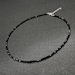 Black Spinel Necklace Black Spinel Jewelry Layering Beaded - Etsy