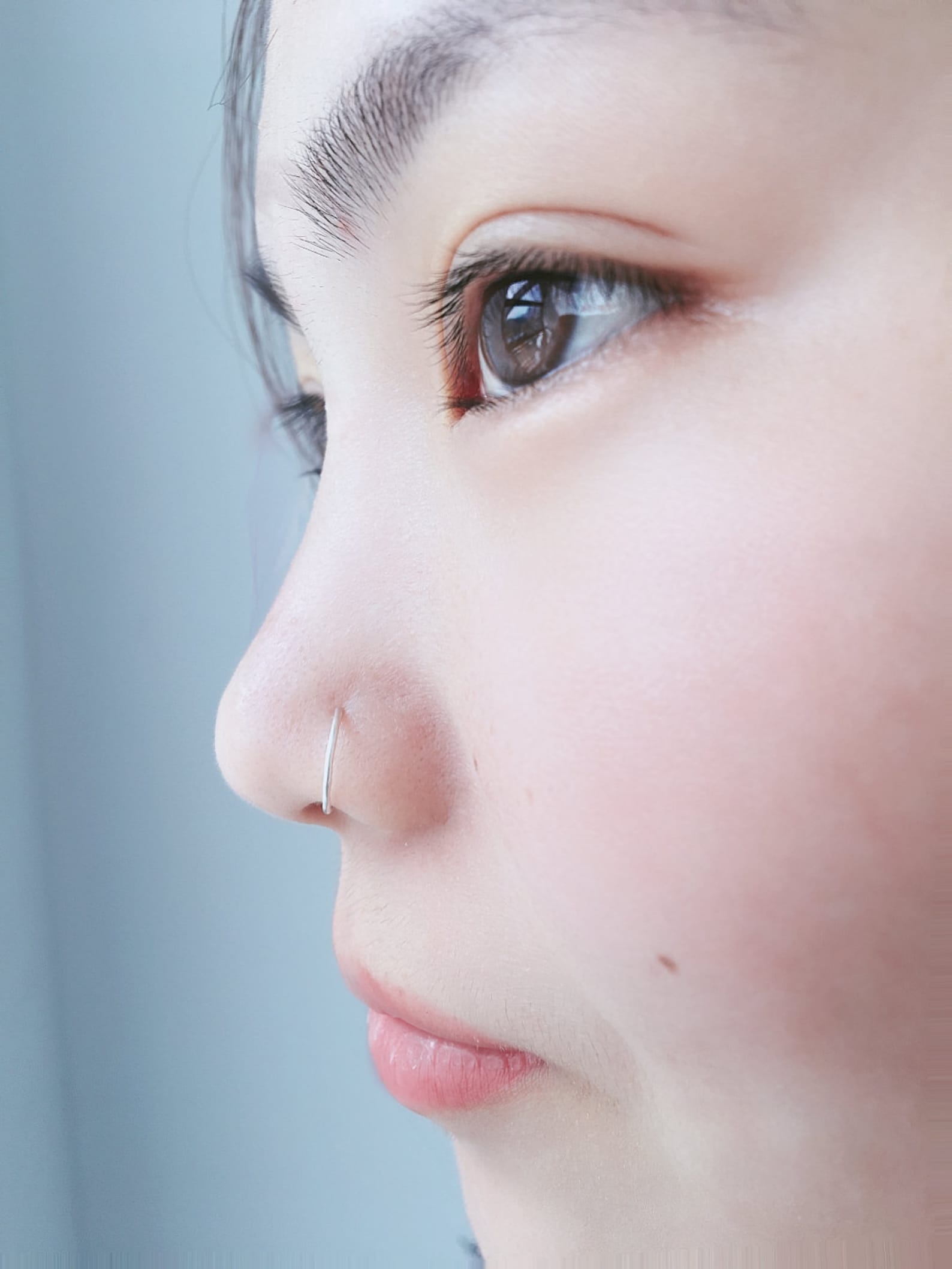 22g Nose Hoop - Sterling Silver Nose Ring - Silver Nose Hoop - Tragus ...