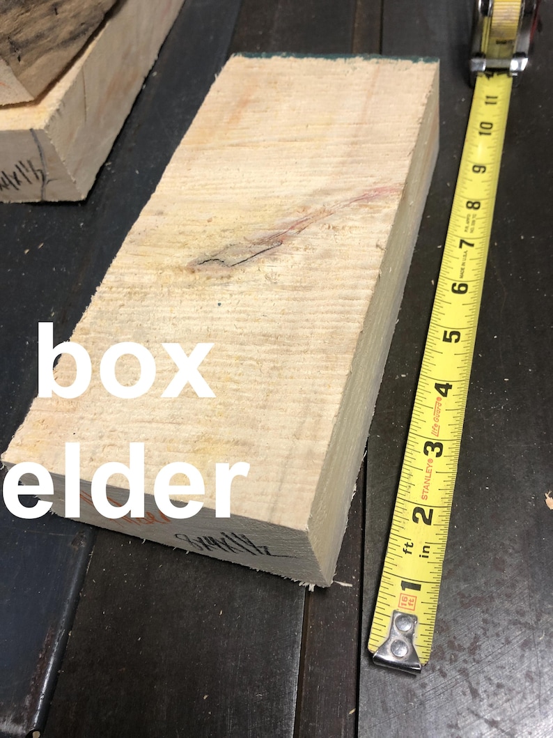 Boxelder Wood Box Elder Maple Hobby Blocks & Slabs for Turning Craft ...