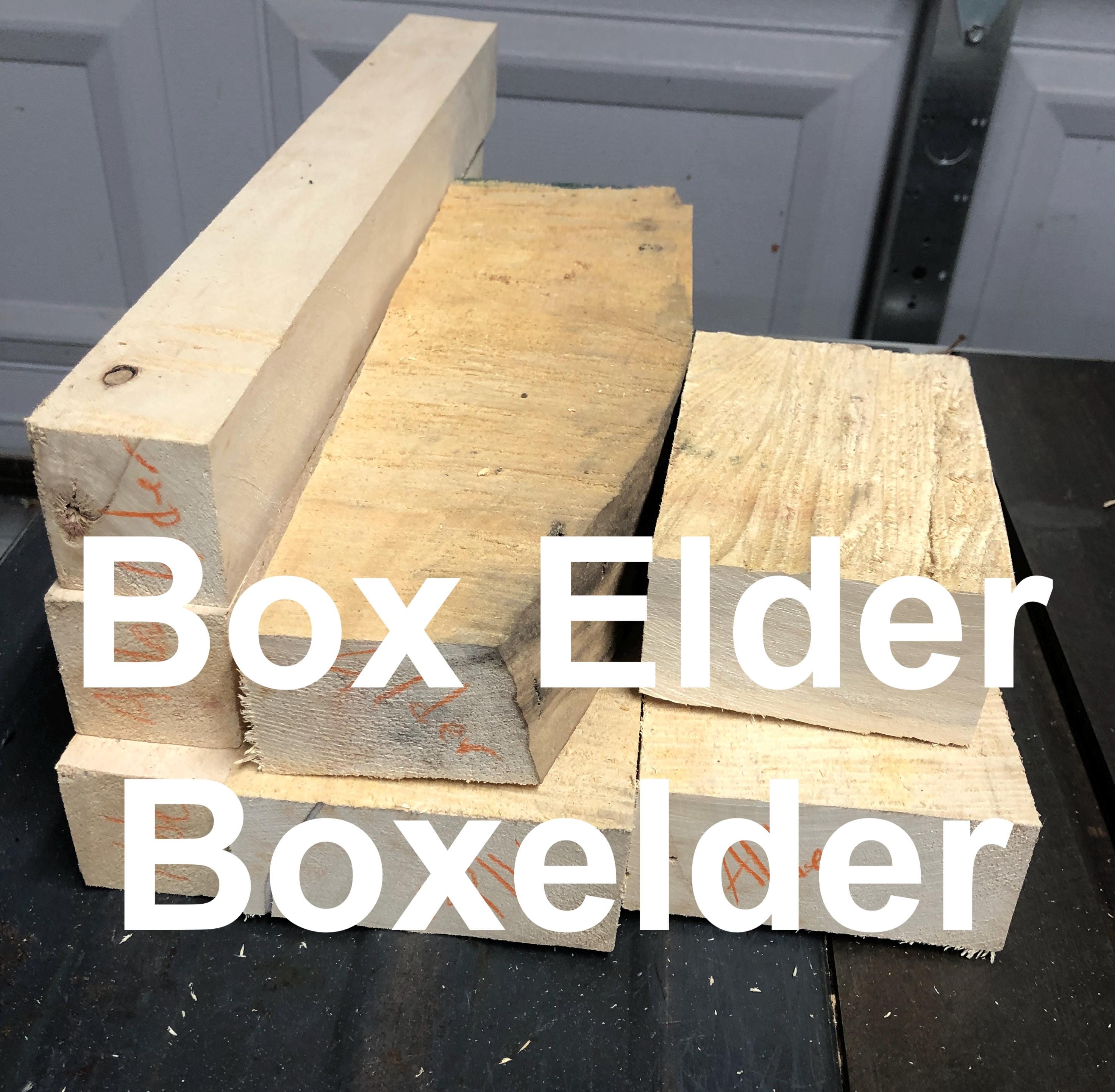 Boxelder Wood Box Elder Maple Hobby Blocks & Slabs for Turning Craft ...