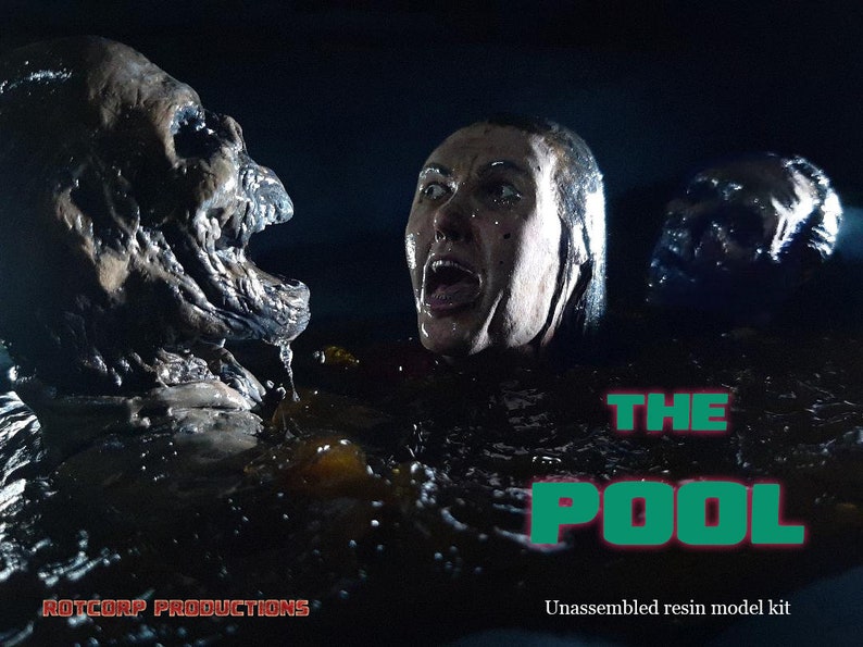 THE POOL: Unassembled Resin Model Kit (poltergeist, Horror, Corpse ...