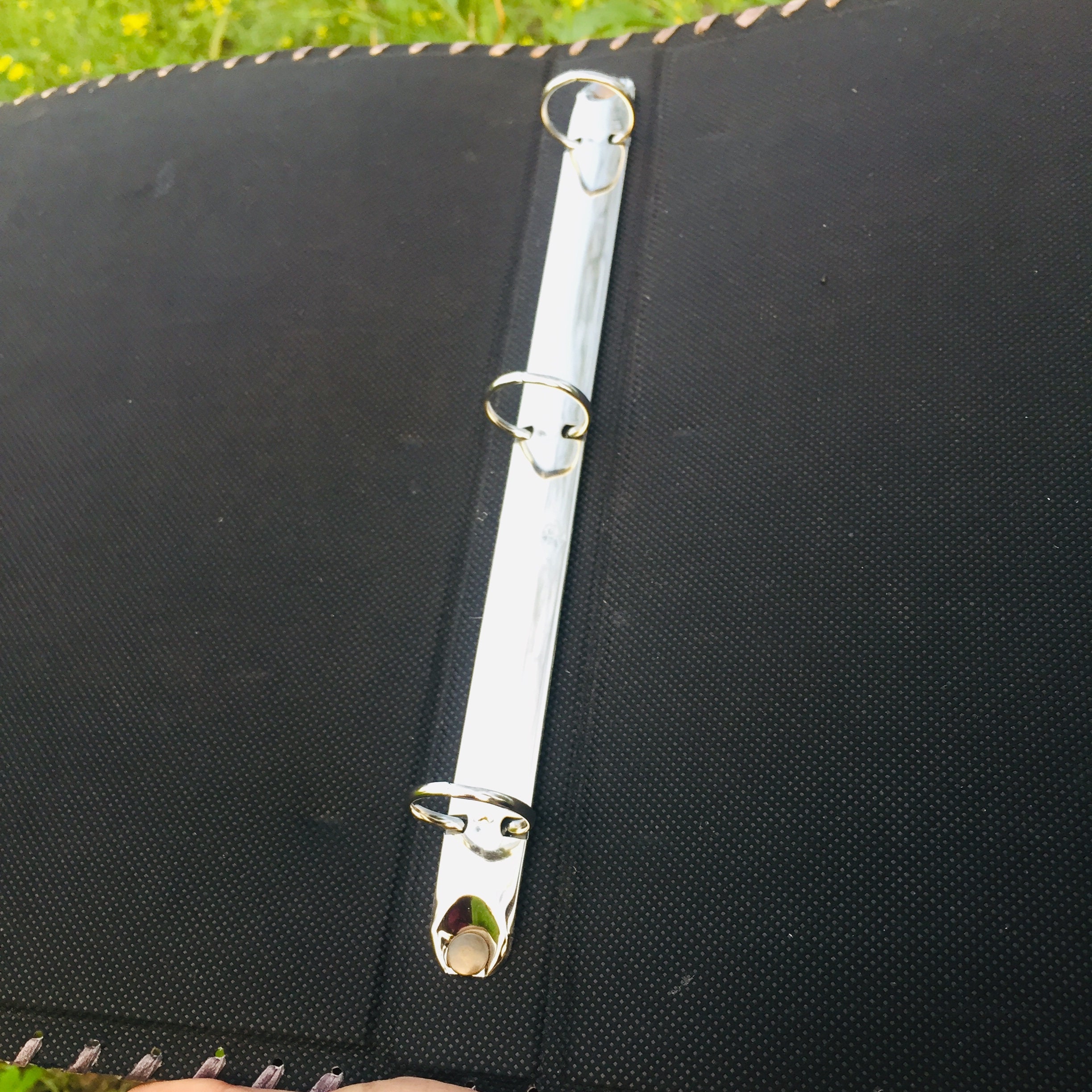 Leather 2/3/4 Ring Binder , Leather Binder, Refillable Large Binder ...