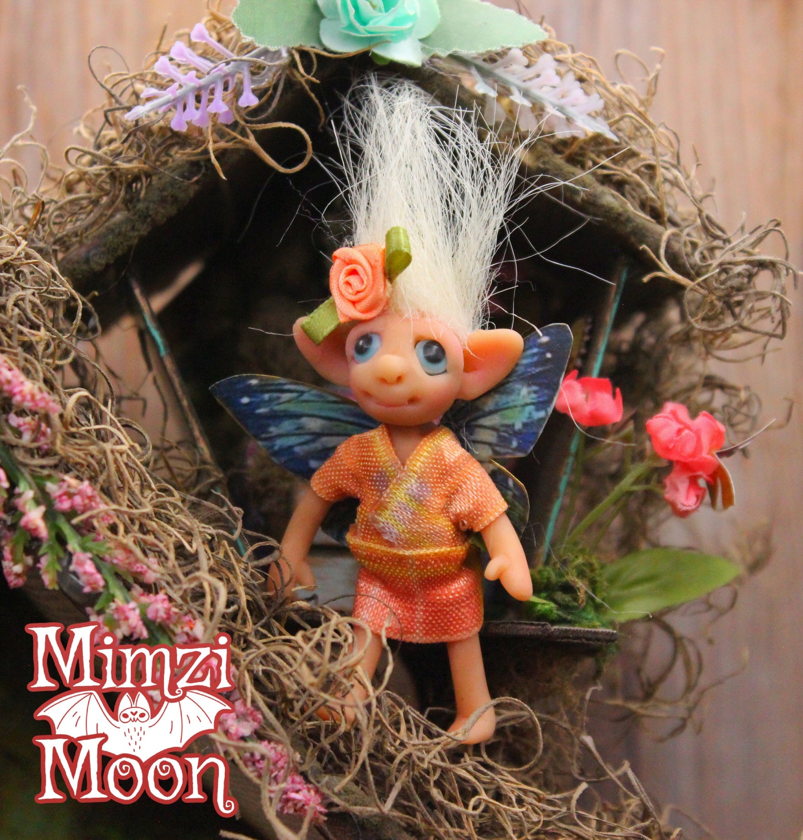 Charming Furnished Fairy House Dollhouse! - Etsy