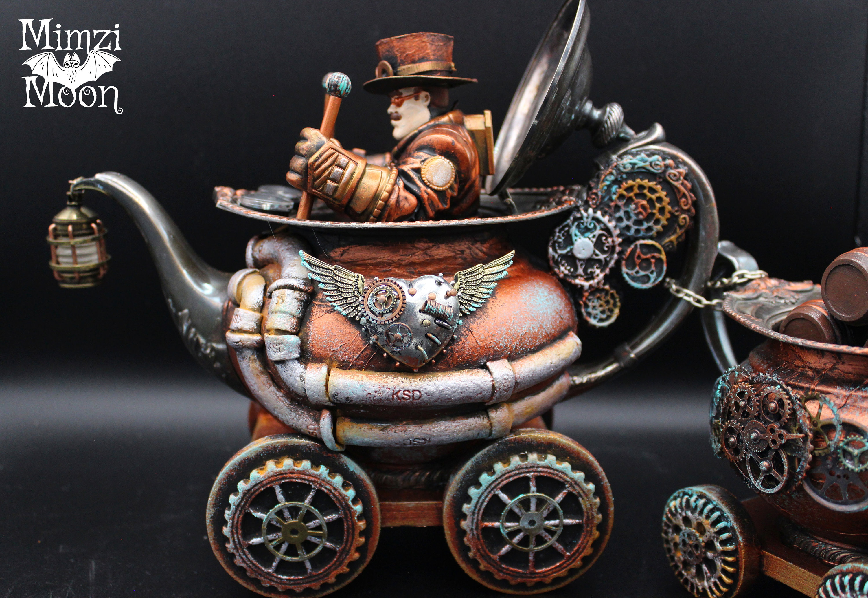 Amazing Steampunk Teapot Train Steampunk Tea Set - Etsy