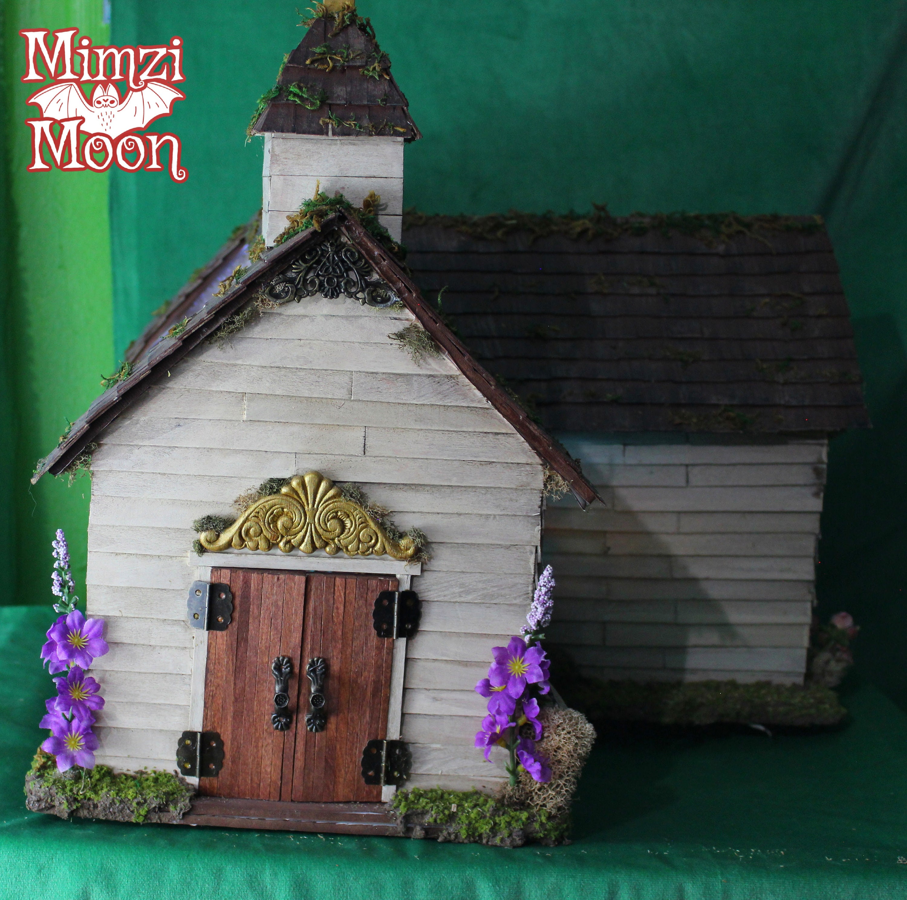 Furnished Dollhouse Fairy House Church! - Etsy