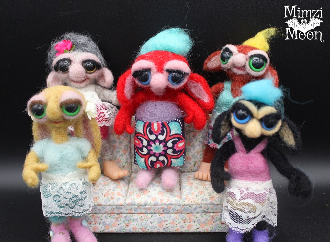 Cute Monster Dolls! Elf Dolls! Fairy Dolls! Dollhouse Dolls! - Etsy