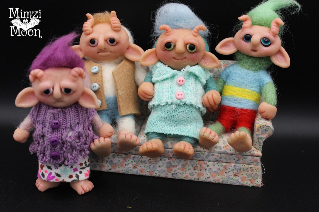 Cute Monster Dolls! Elf Dolls! Fairy Dolls! Dollhouse Dolls! - Etsy