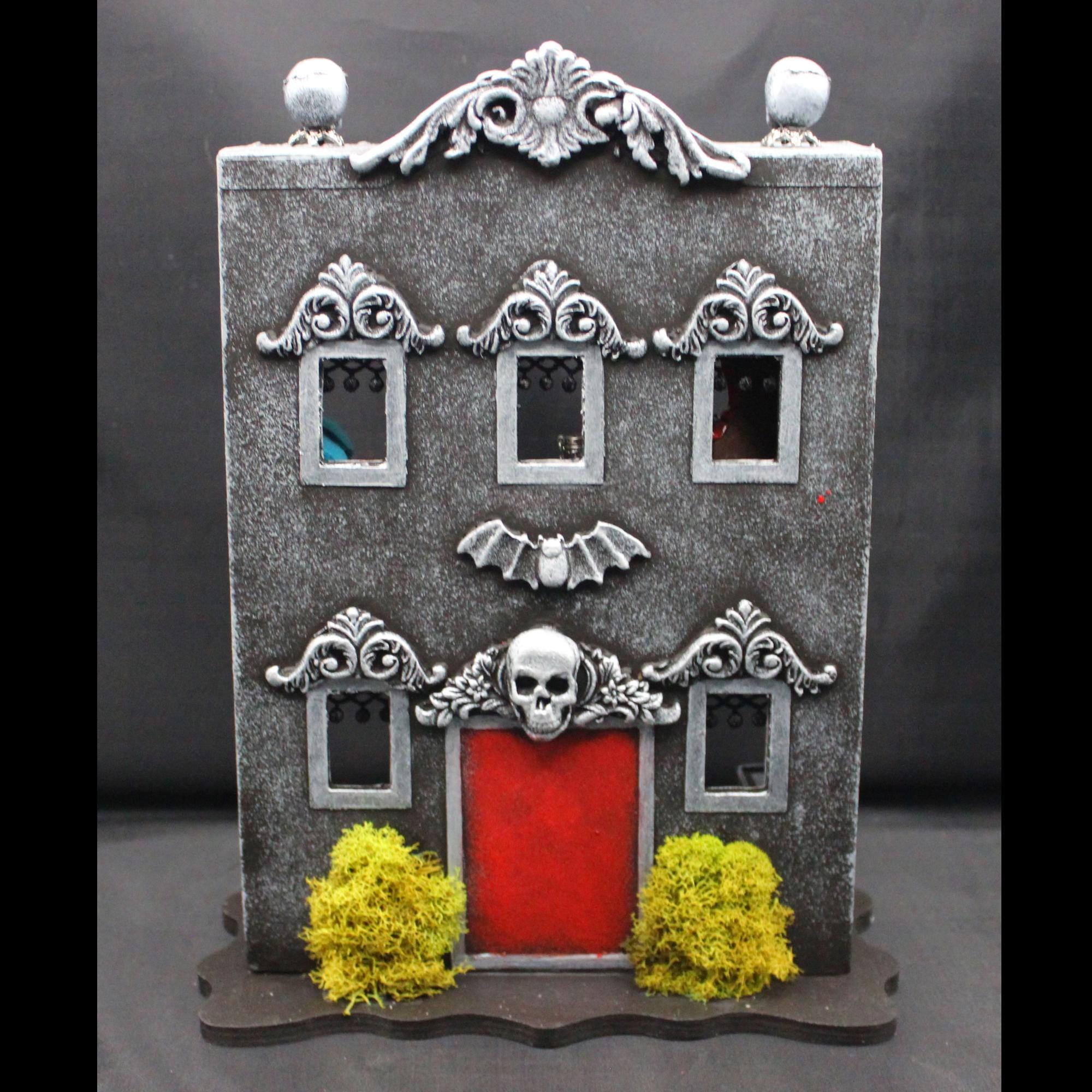Miniature Gothic Furnished Dollhouse! - Etsy
