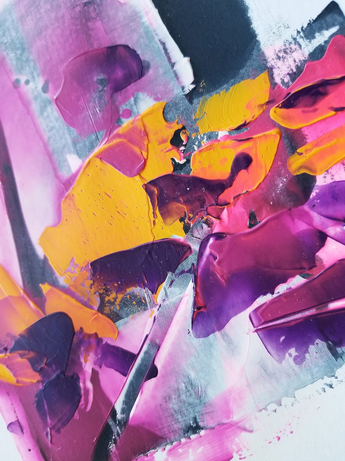 Small Abstract Painting Original Painting Rectangular - Etsy Singapore