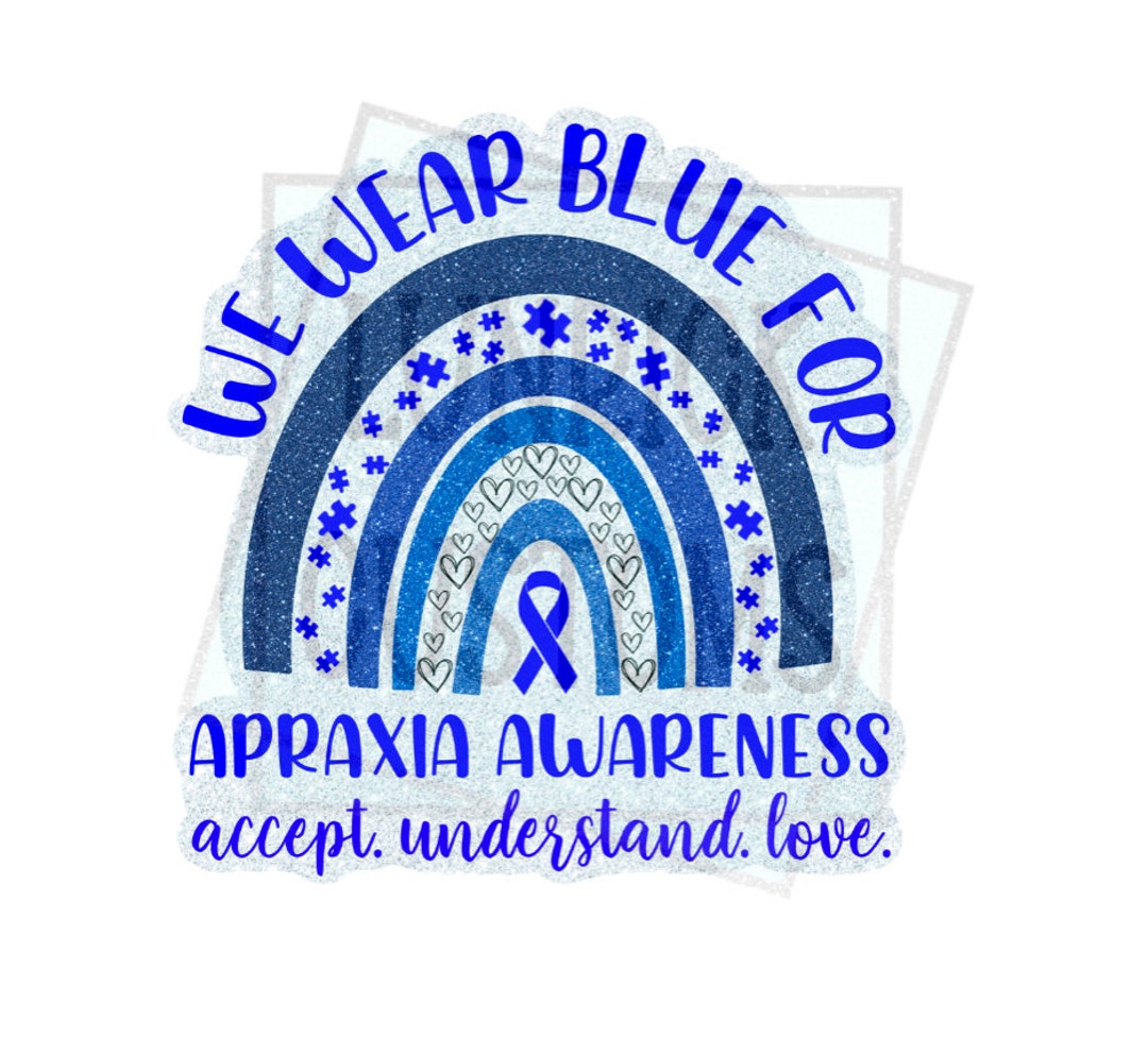 Apraxia Awareness Png - Etsy