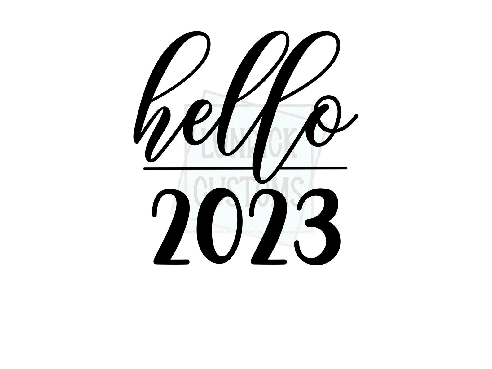 Hello 2023 PNG - Etsy