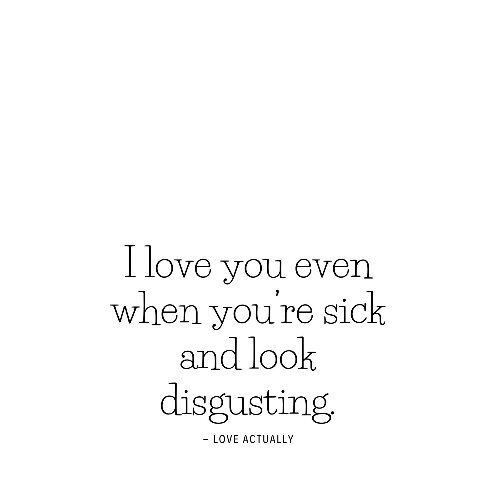 Love Actually Movie Quote Printable Movie Quote Sign Love Actually Sign ...