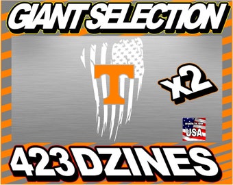 Tennessee Volunteers 12 Premium Vinyl Decal Licensed NCAA - Etsy