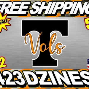 Tennessee Vols Power T Sticker | Decal | X2 - Etsy