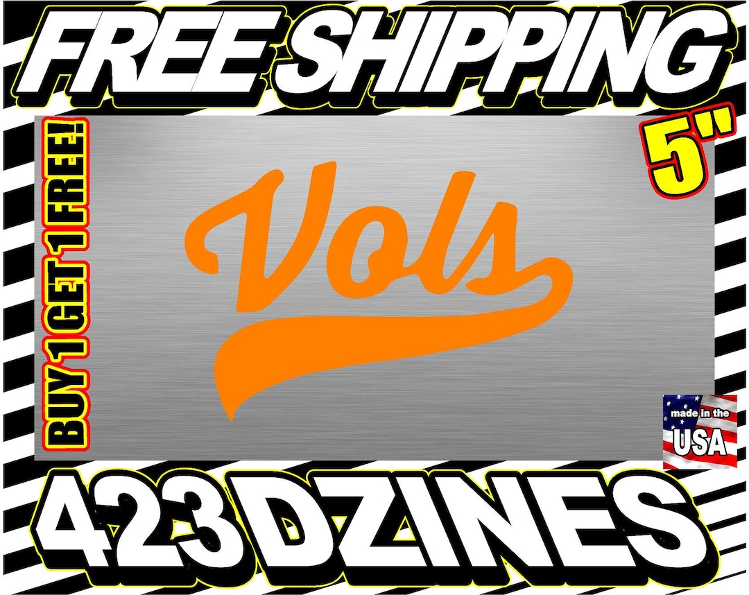 Tennessee Vols Baseball Sticker | Decal | X2 - Etsy
