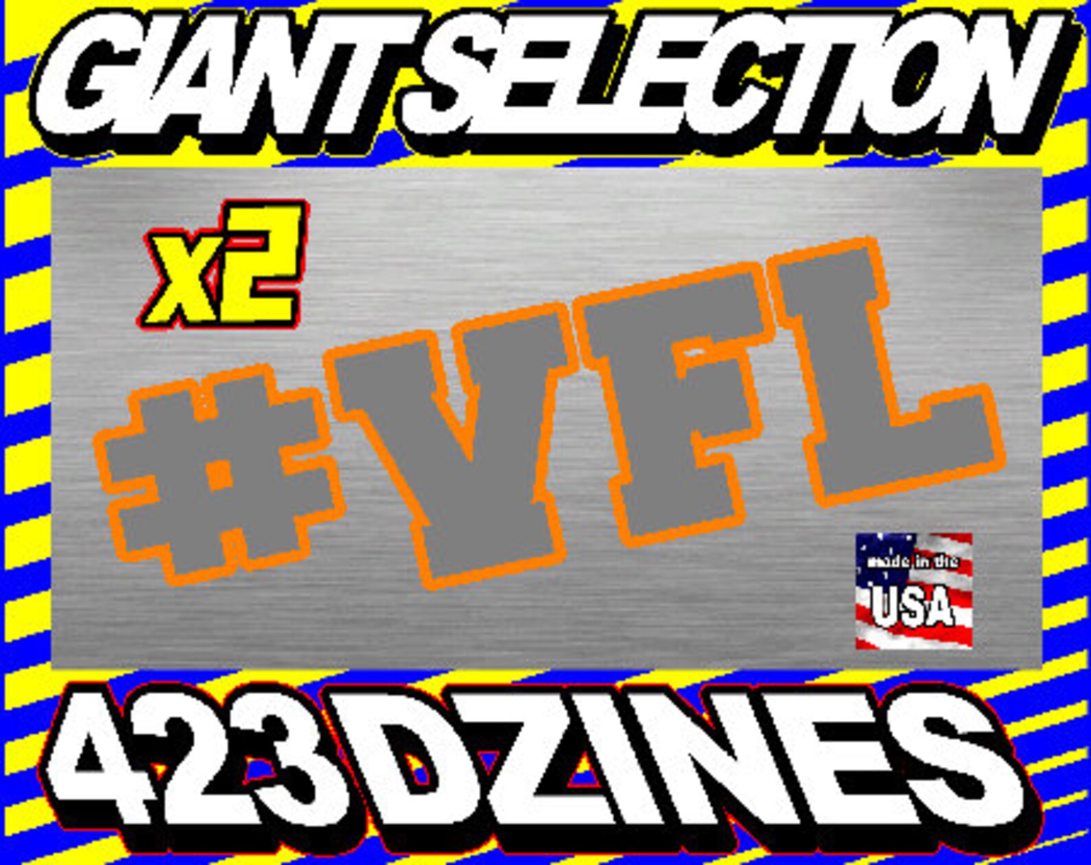 Vol for Life VFL 7" Sticker Buy 1 Get 1 FREE - Etsy