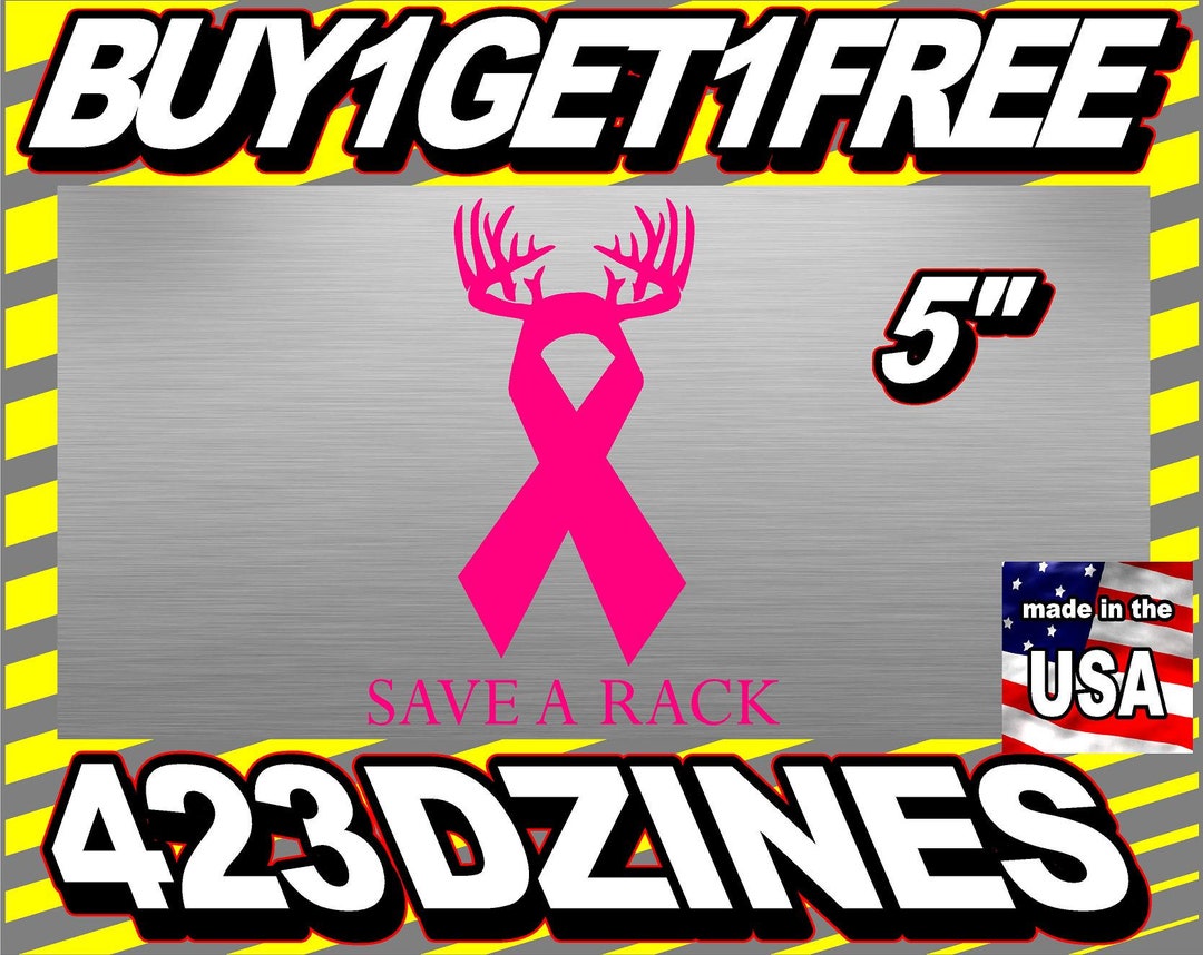 Save a Rack 5'' Vinyl Window Decal, Sticker Buy 1 Get 1 Free - Etsy