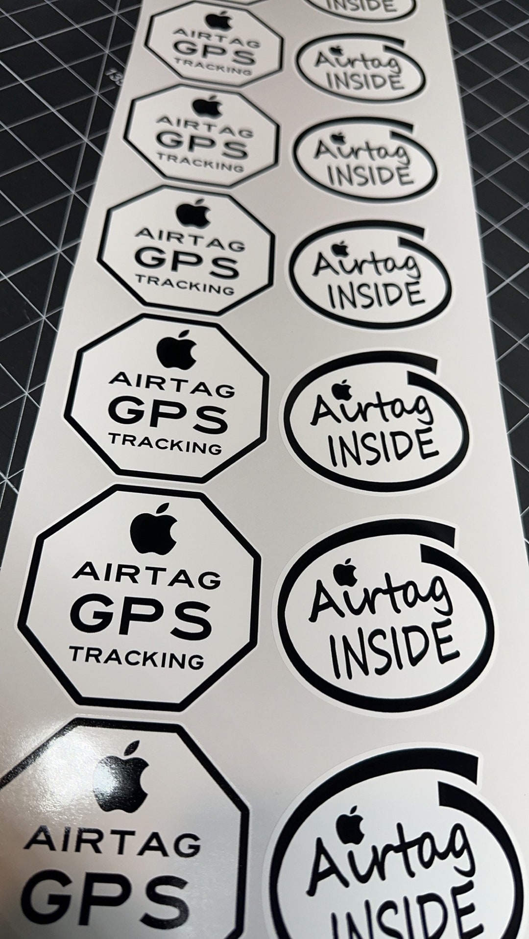AirTag Protection Vinyl Decals Stickers - Etsy