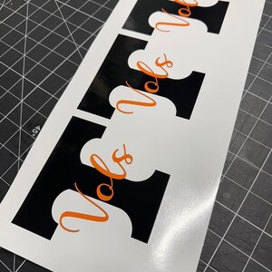 Tennessee Vols Power T Sticker | Decal | X2 - Etsy
