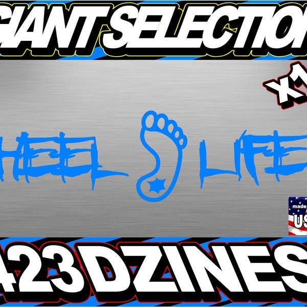 Heel Accessory Stickers - Etsy