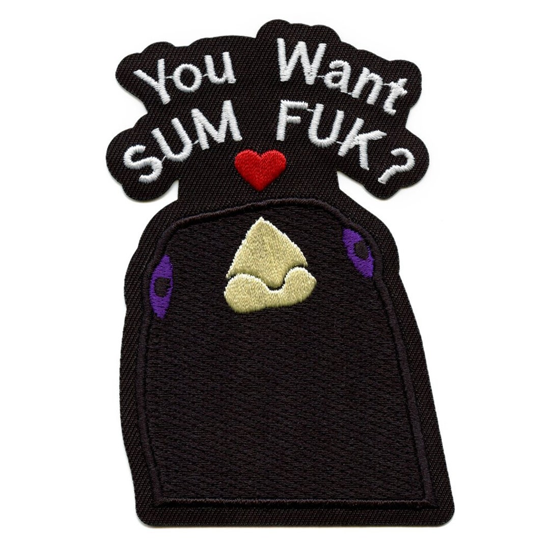 You Want Sum Fuk? Patch Bird Lemme Smash Embroidered Iron on AD8 - Etsy