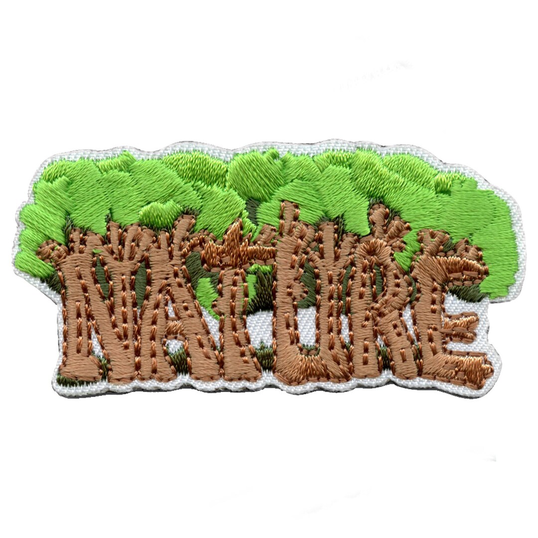 Nature Trees Patch Embroidered Iron on AB6 - Etsy