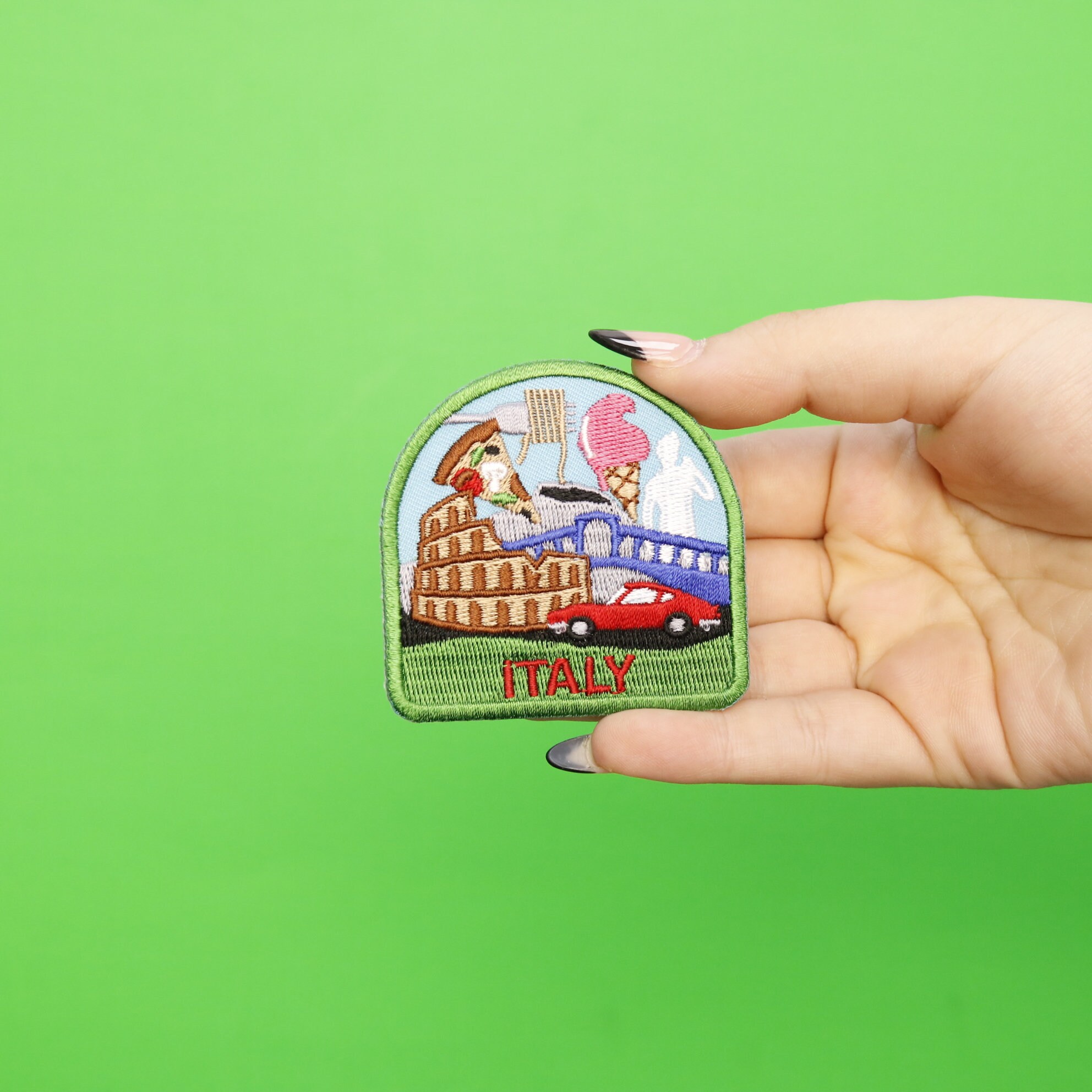Italy Travel Patch Europe Badge Embroidered Iron on AE4 - Etsy