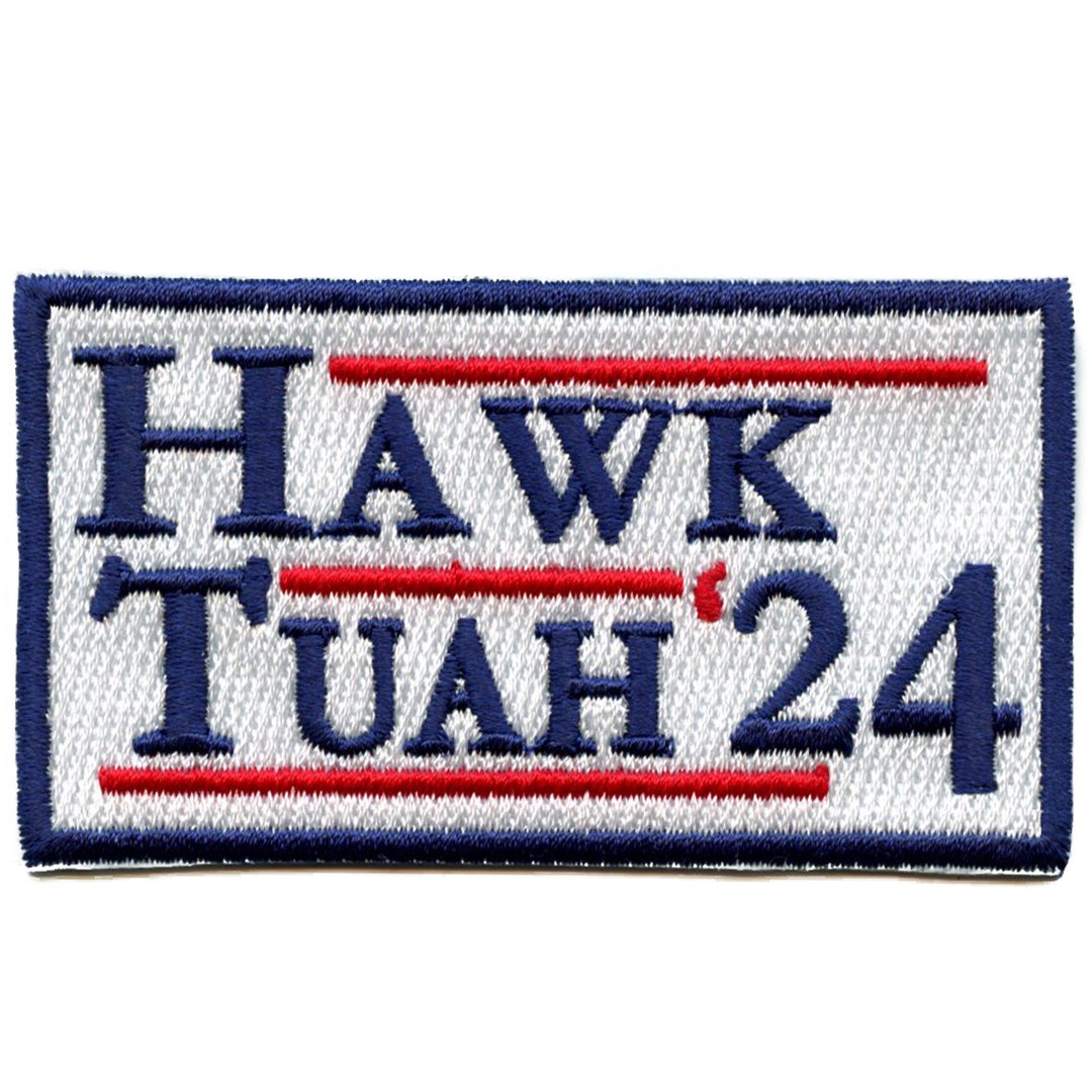 Hawk Tuah '24 Patch Funny Meme Embroidered Iron on AD8 - Etsy
