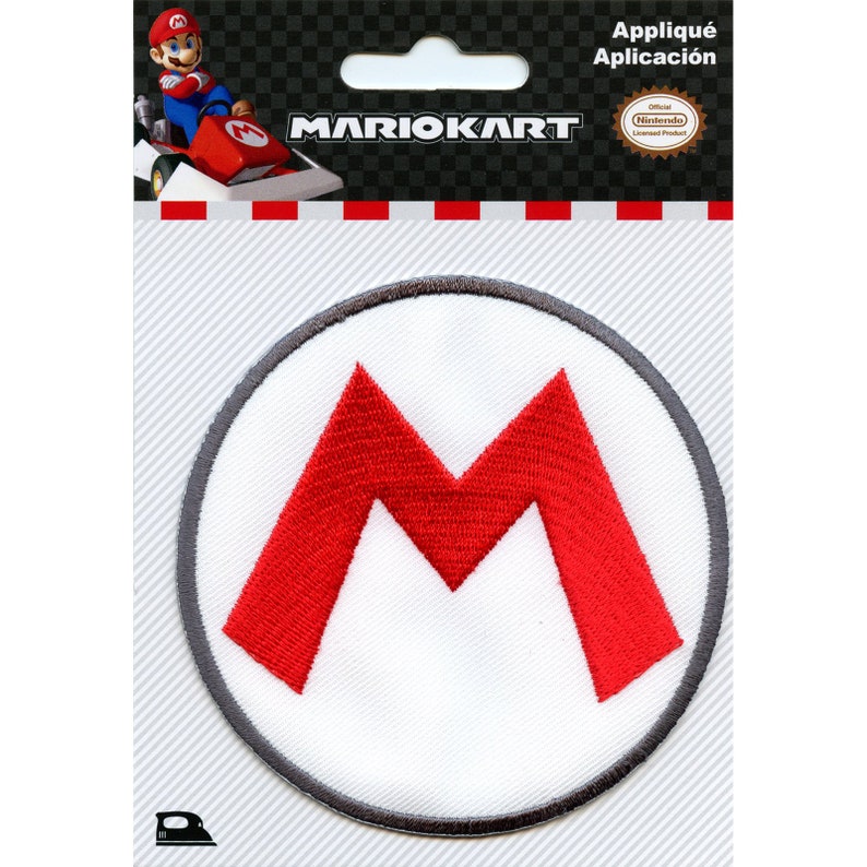 Officially Licensed Super Mario Game Hat Logo Patch Nintendo | Etsy