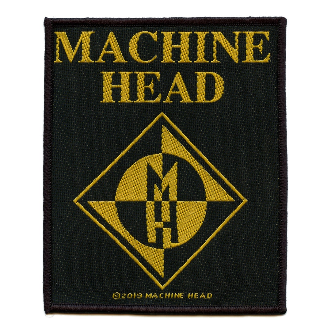 Machine Head Patch MH Diamond Logo Iron on EH5 - Etsy