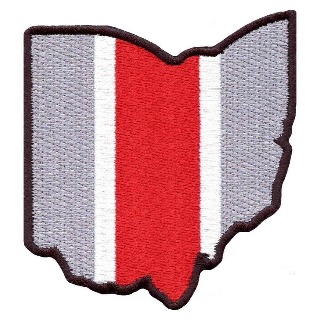State of Ohio College Football Patch Sport Team Embroidered Iron on AH2 ...