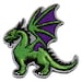 Green Dragon Patch Embroidered Iron on AD1 - Etsy