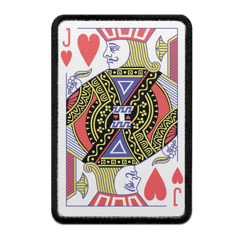 Jack of Hearts Patch - Etsy