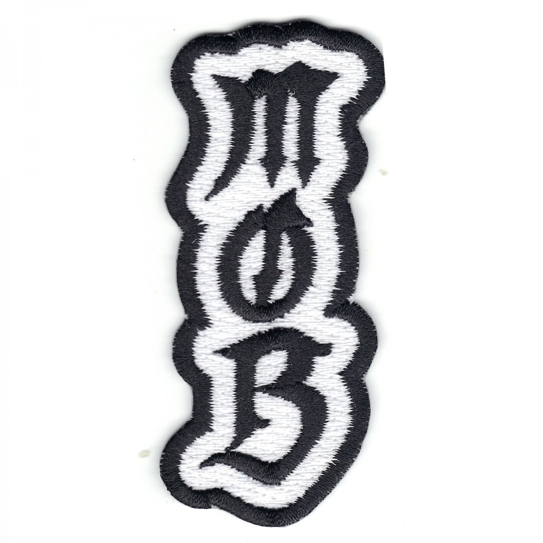 M.O.B Money Over B****** Patch Tattoo West Coast Embroidered Iron on ...