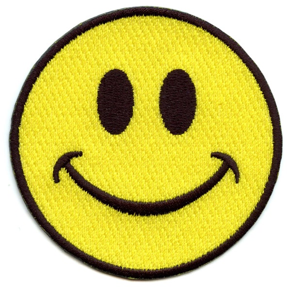 Smiley Face Applique - Etsy