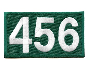Number 456 Patch | Etsy Ireland