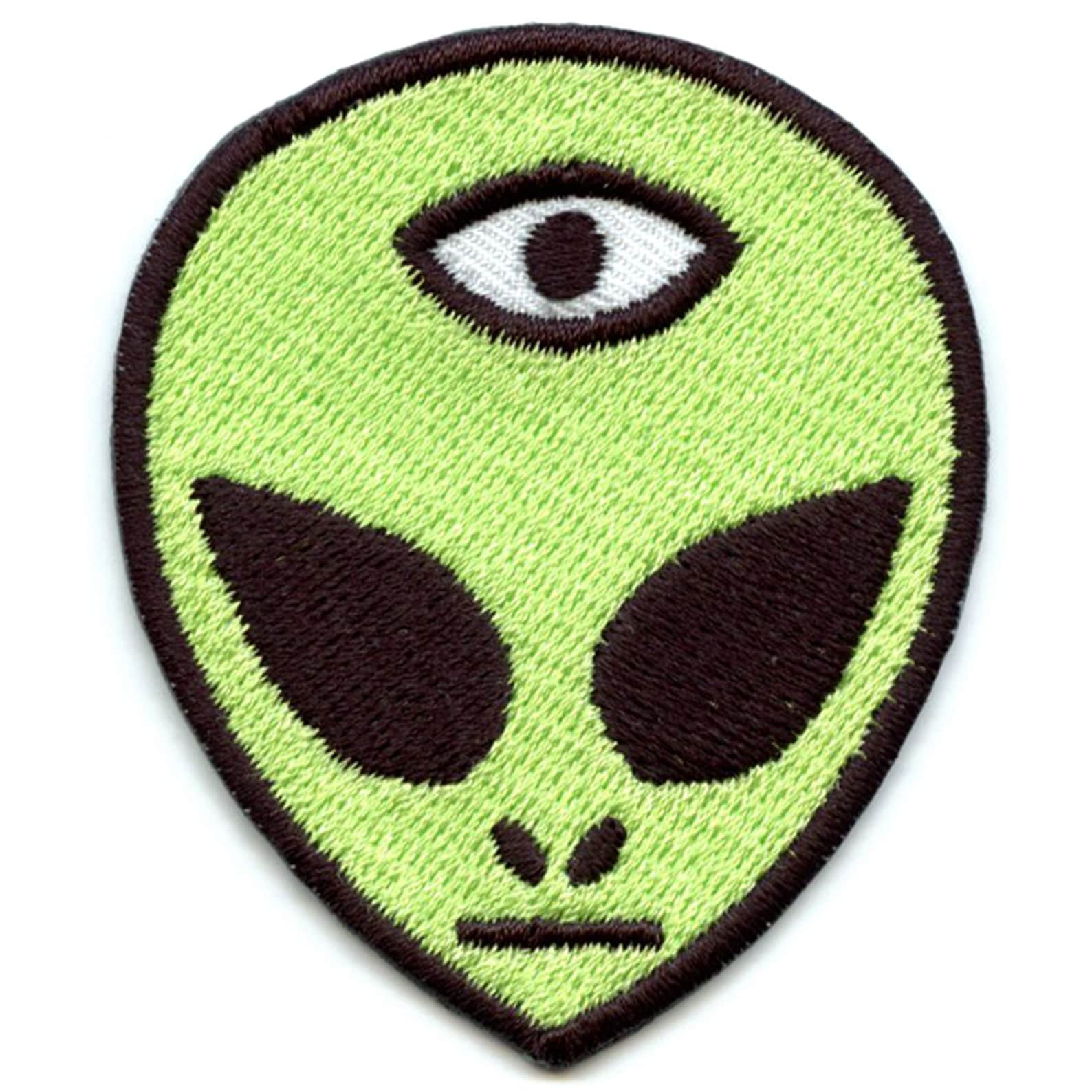 Alien Third Eye Patch Outer Space Wisdom Embroidered Iron on BC3 - Etsy