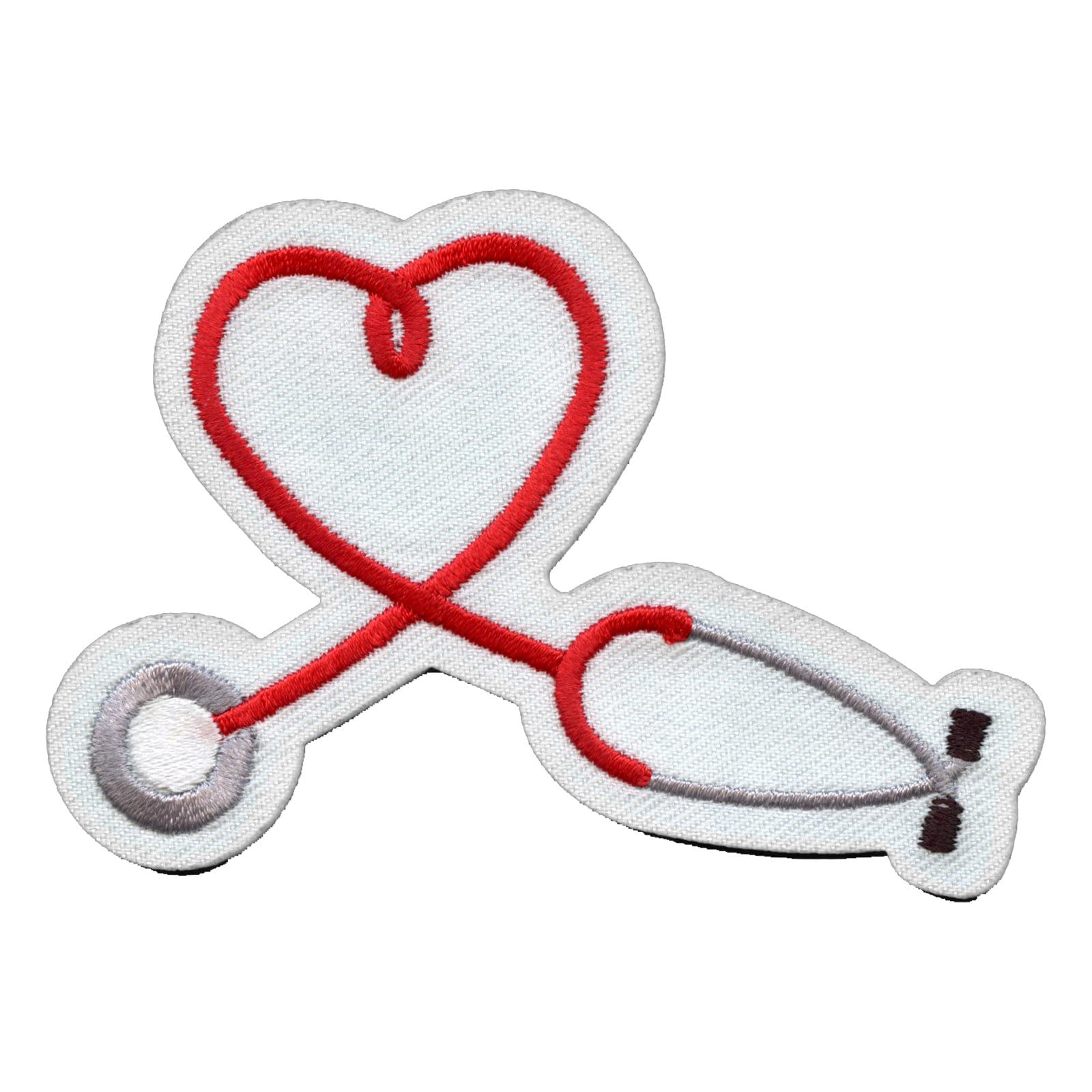 Heart Shaped Stethoscope Patch Nurse Doctor Embroidered Iron on AD3 - Etsy