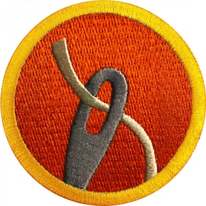 Sewing Badge Patch Wilderness Needle Scout Sash Iron on Embroidered AA3 ...