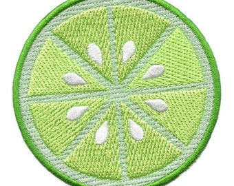 Orange Slice Round Patch Citrus Embroidered Iron on EF4 - Etsy