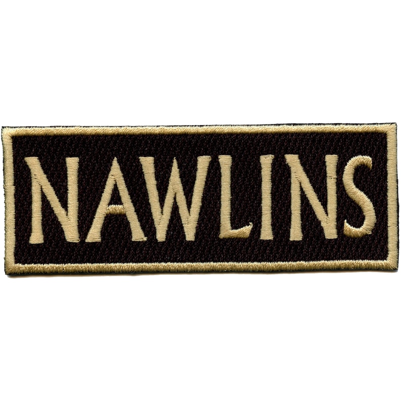 Nawlins Badge Patch New Orleans Logo Embroidered Iron on BC7 - Etsy