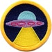 UFO Theory Merit Badge Alien Wilderness Scout Sash Patch Iron - Etsy