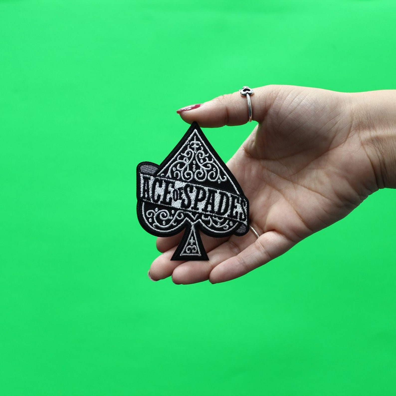 Motorhead Patch Fancy Ace of Spades Embroidered Iron EA6 - Etsy